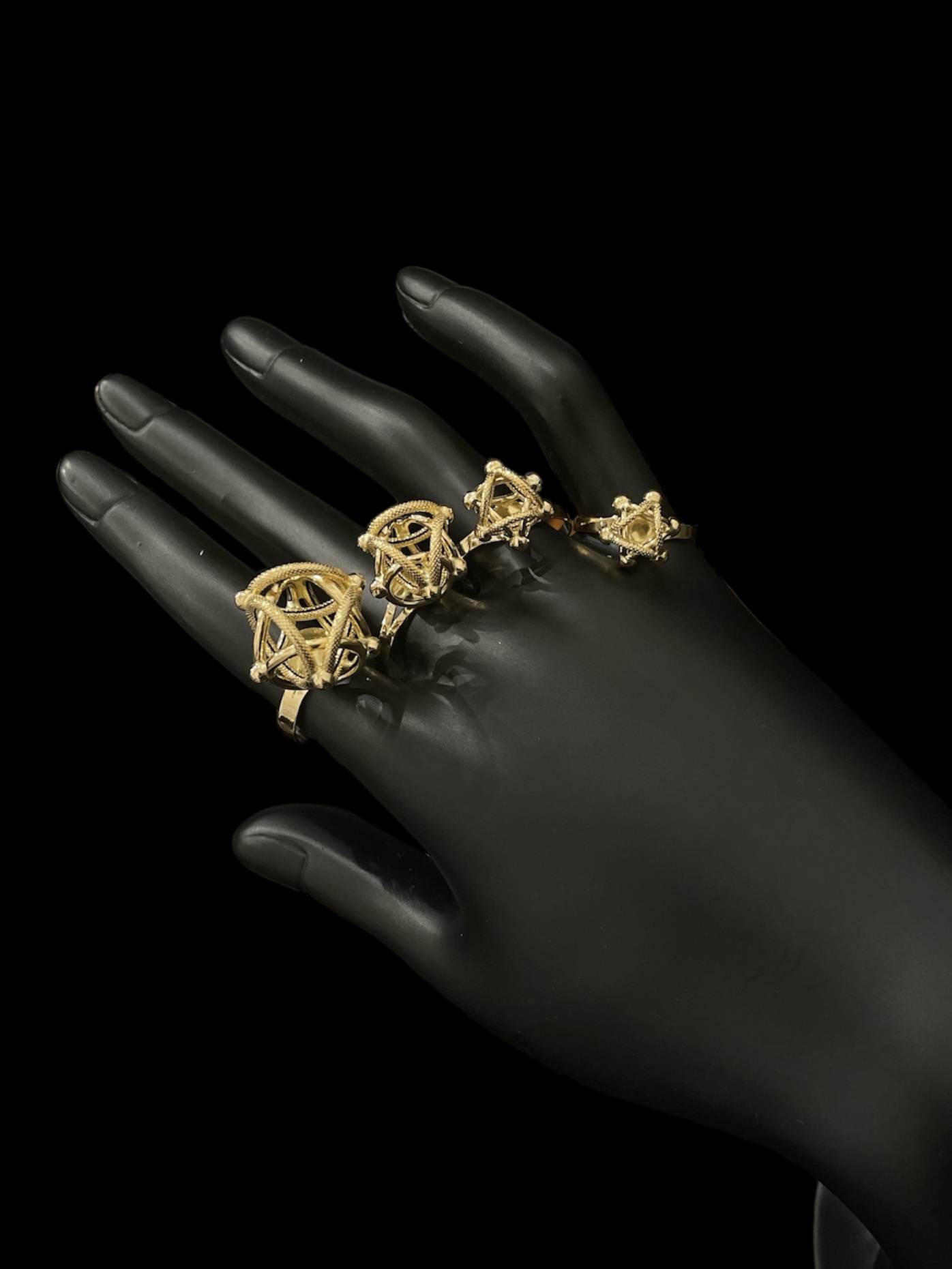Bague Cyclone 10 mm – AGR Bijoux